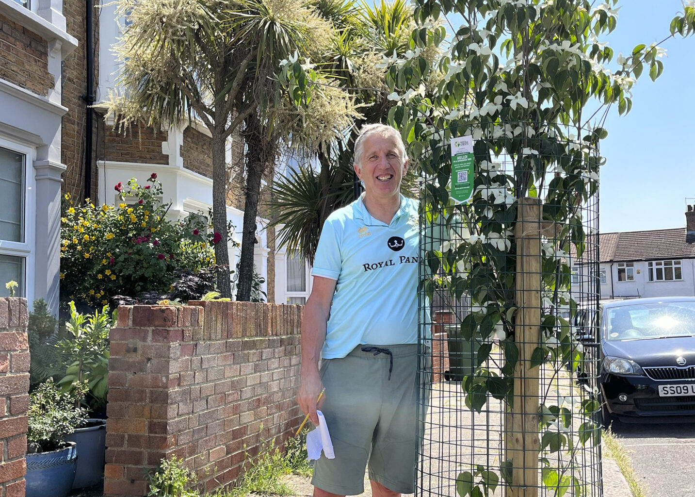 Harrow residents sponsor new street tree planting - Trees for Streets
